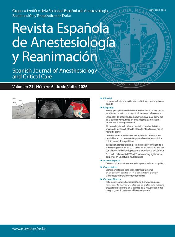 Minimal-flow Autocontrol Anaesthesia System (MAAS): un modelo clínico ...