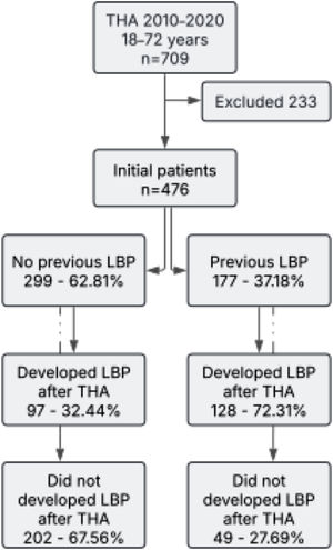 Low back pain after total hip arthroplasty: Long-term retrospective ...