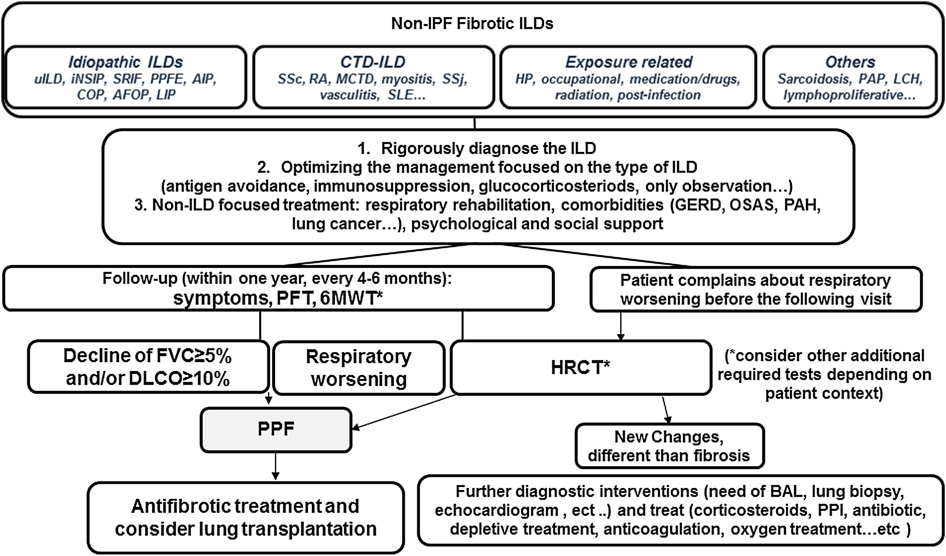 Highlights for the Clinical Practice in Idiopathic Pulmonary Fibrosis ...