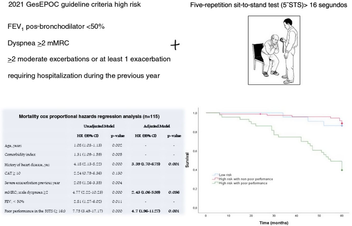 Five-Repetition Sit-to-Stand Test as Predictor of Mortality in High ...