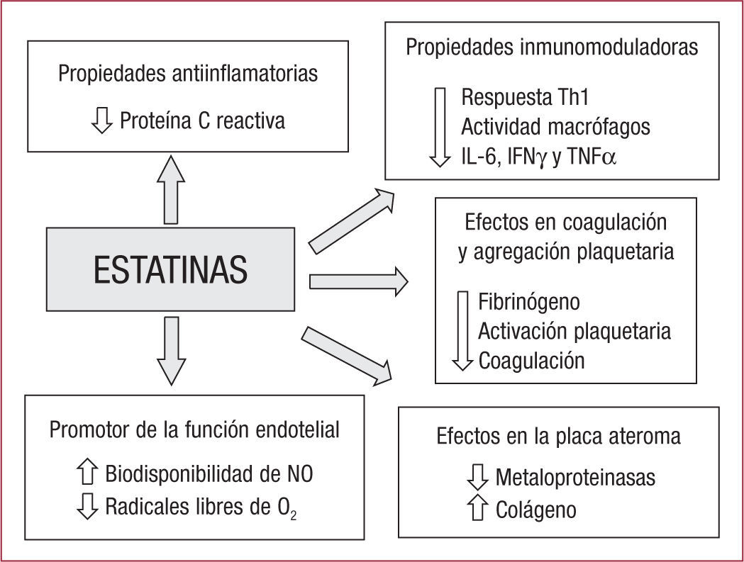 Estatinas en pacientes con síndrome coronario agudo. Más allá de las ...
