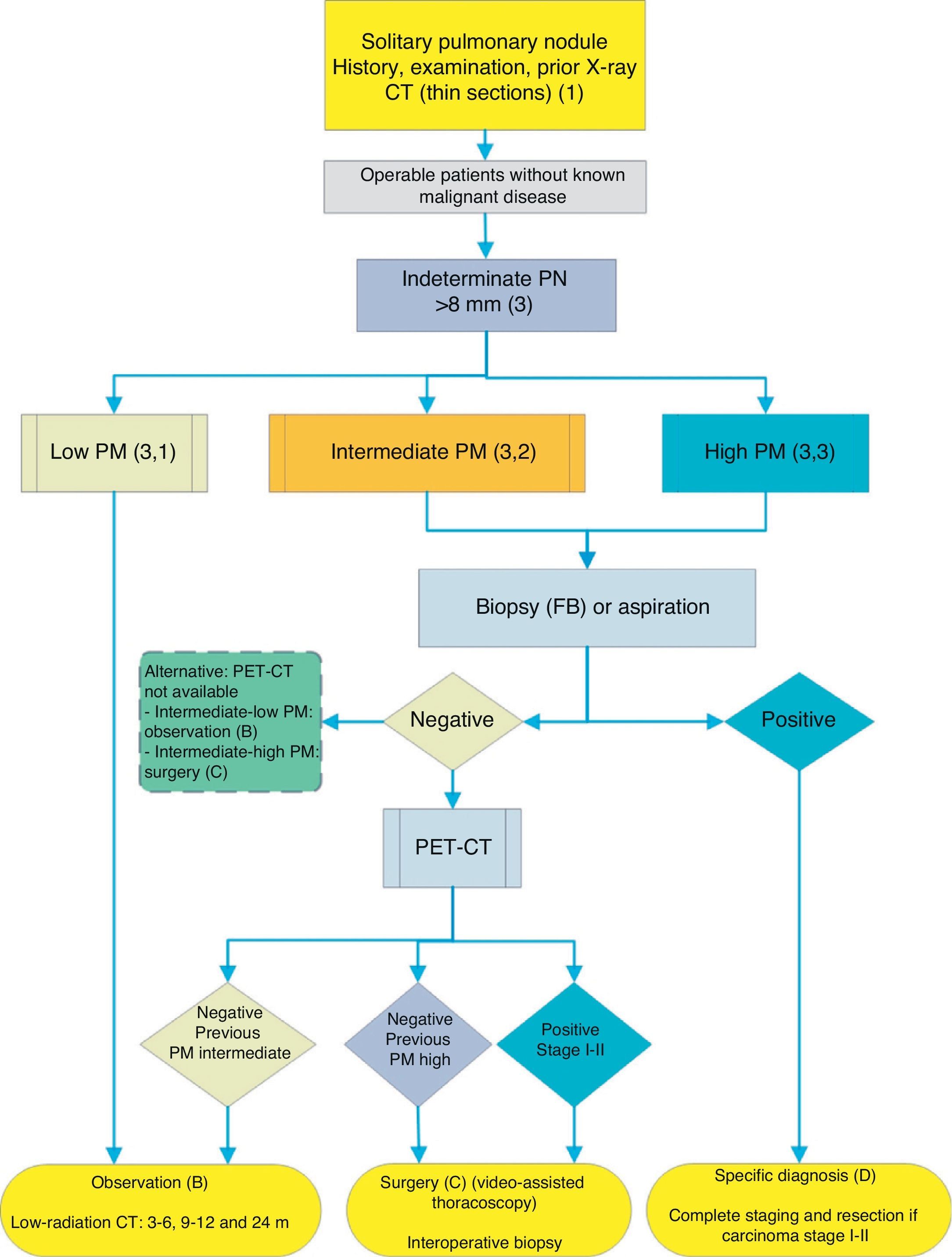 what causes solid pulmonary nodules