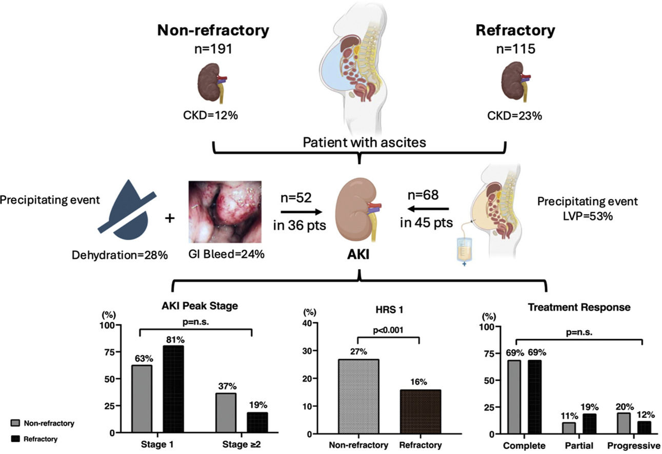 Acute Kidney Injury Incidence and Clinical Features: Refractory versus ...
