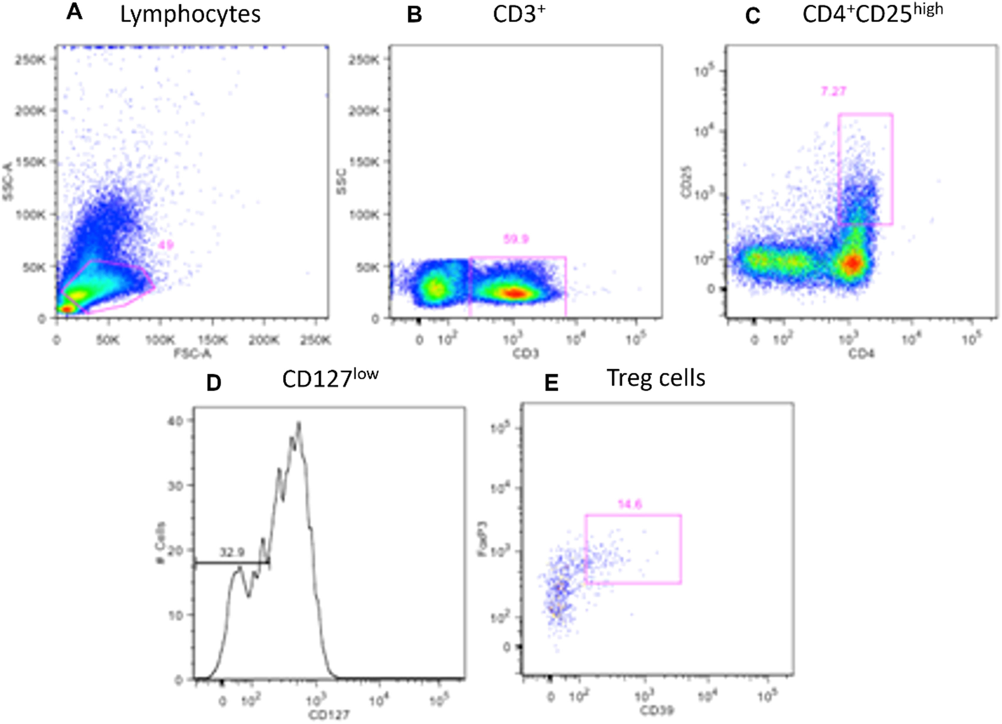 Foxp3+CD39+CD73+ regulatory T-cells are decreased in the peripheral ...