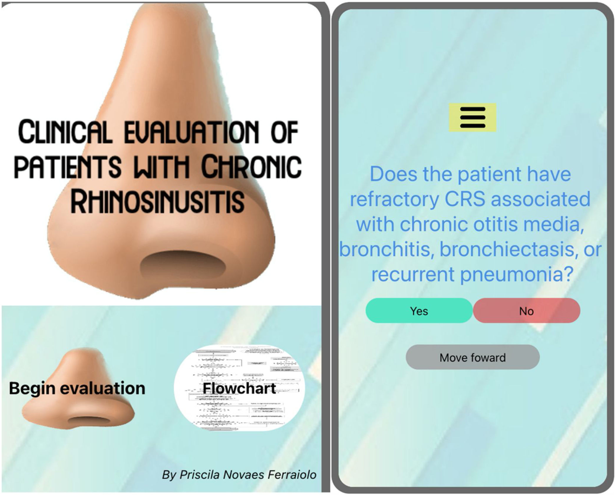 Development of a mobile app for the evaluation of patients with chronic ...