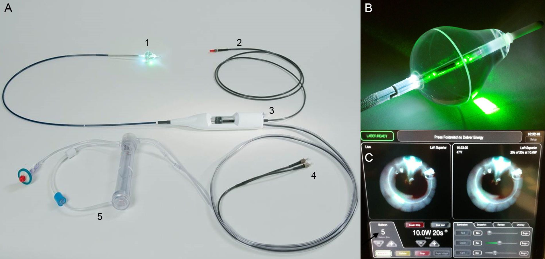 Initial Experience With a New Ablation Catheter Using Laser Energy for ...