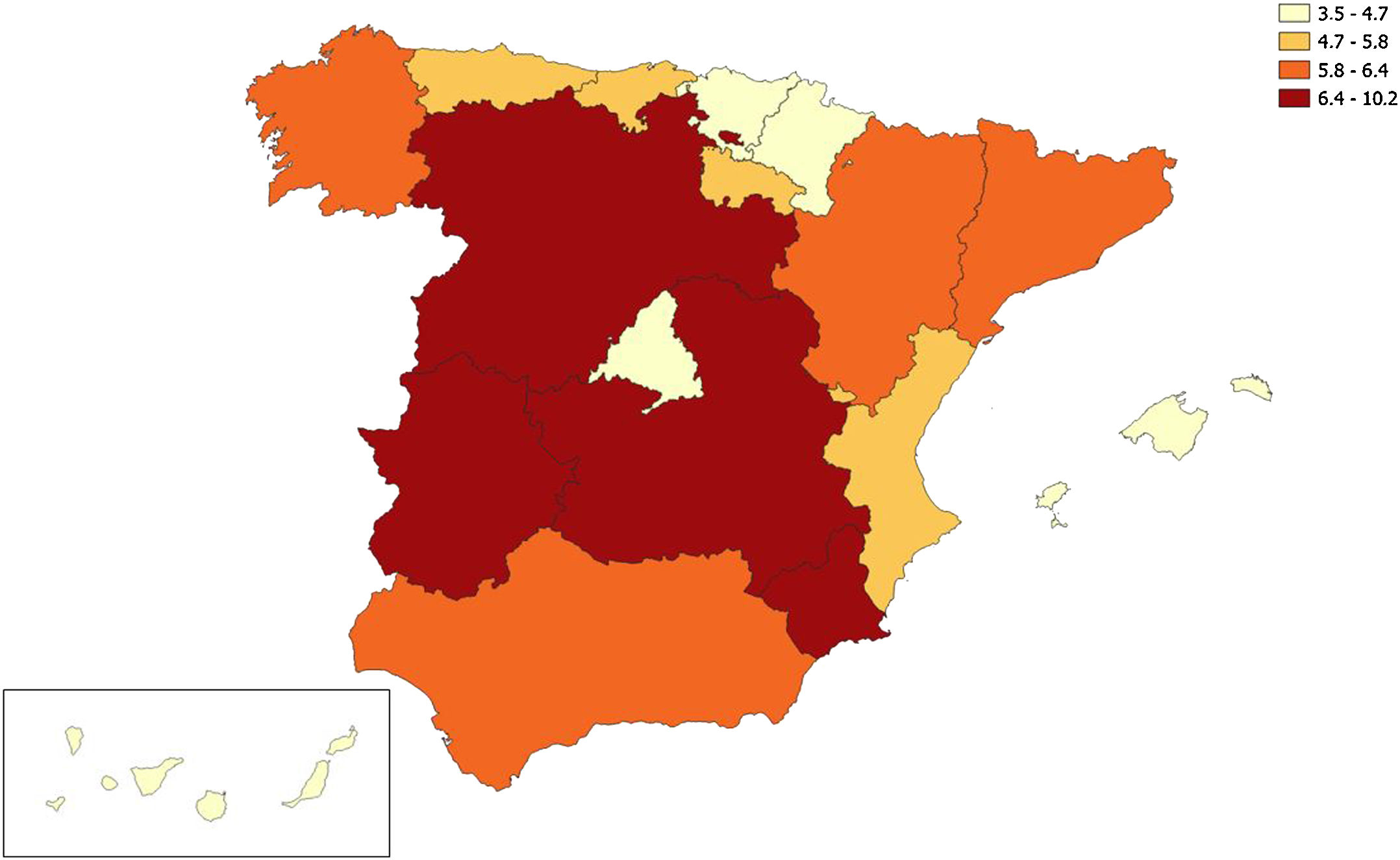 Smoking-attributable mortality in the autonomous communities of Spain ...