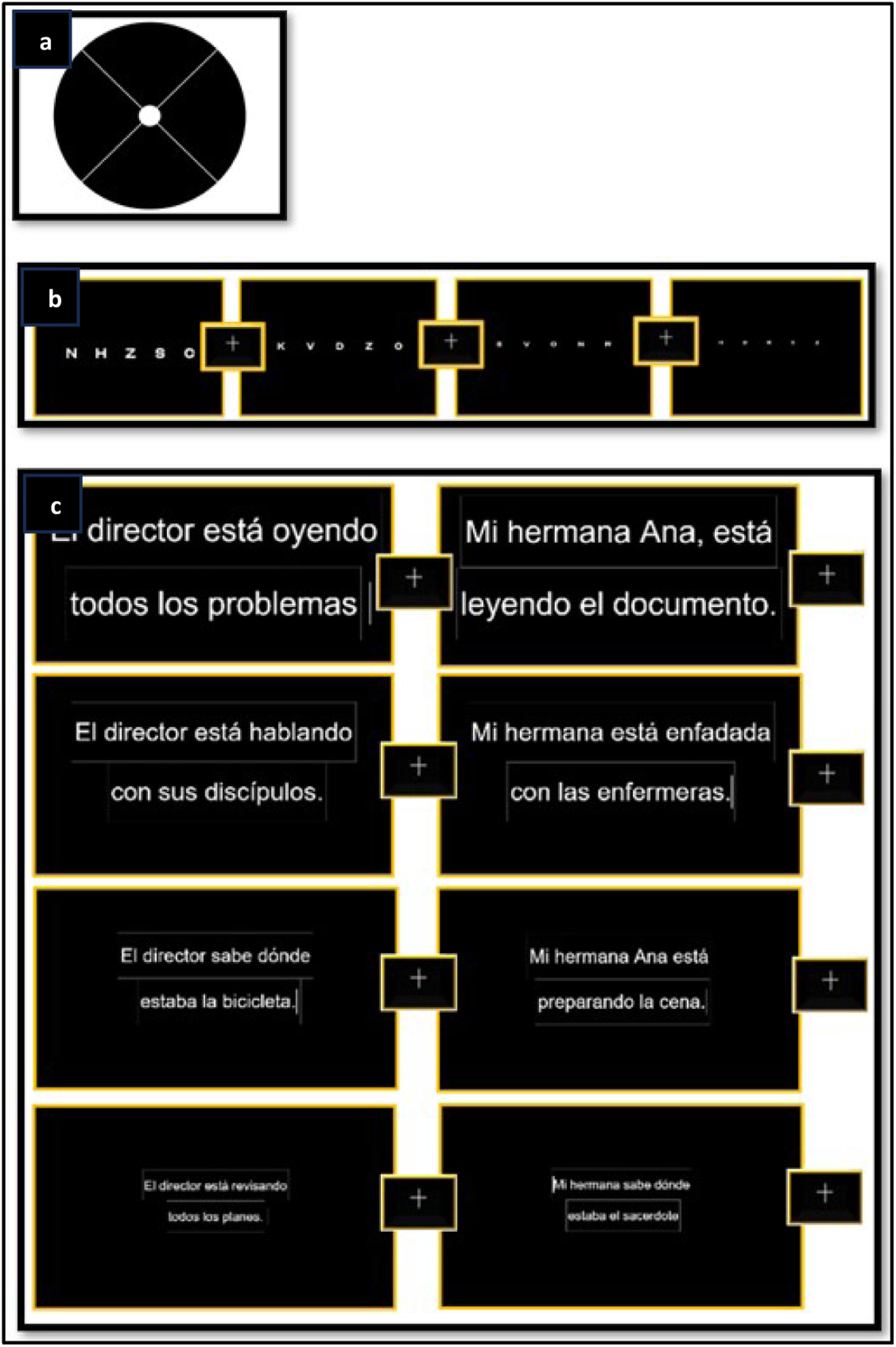 Real-time assessment of eye movements during reading in individuals ...