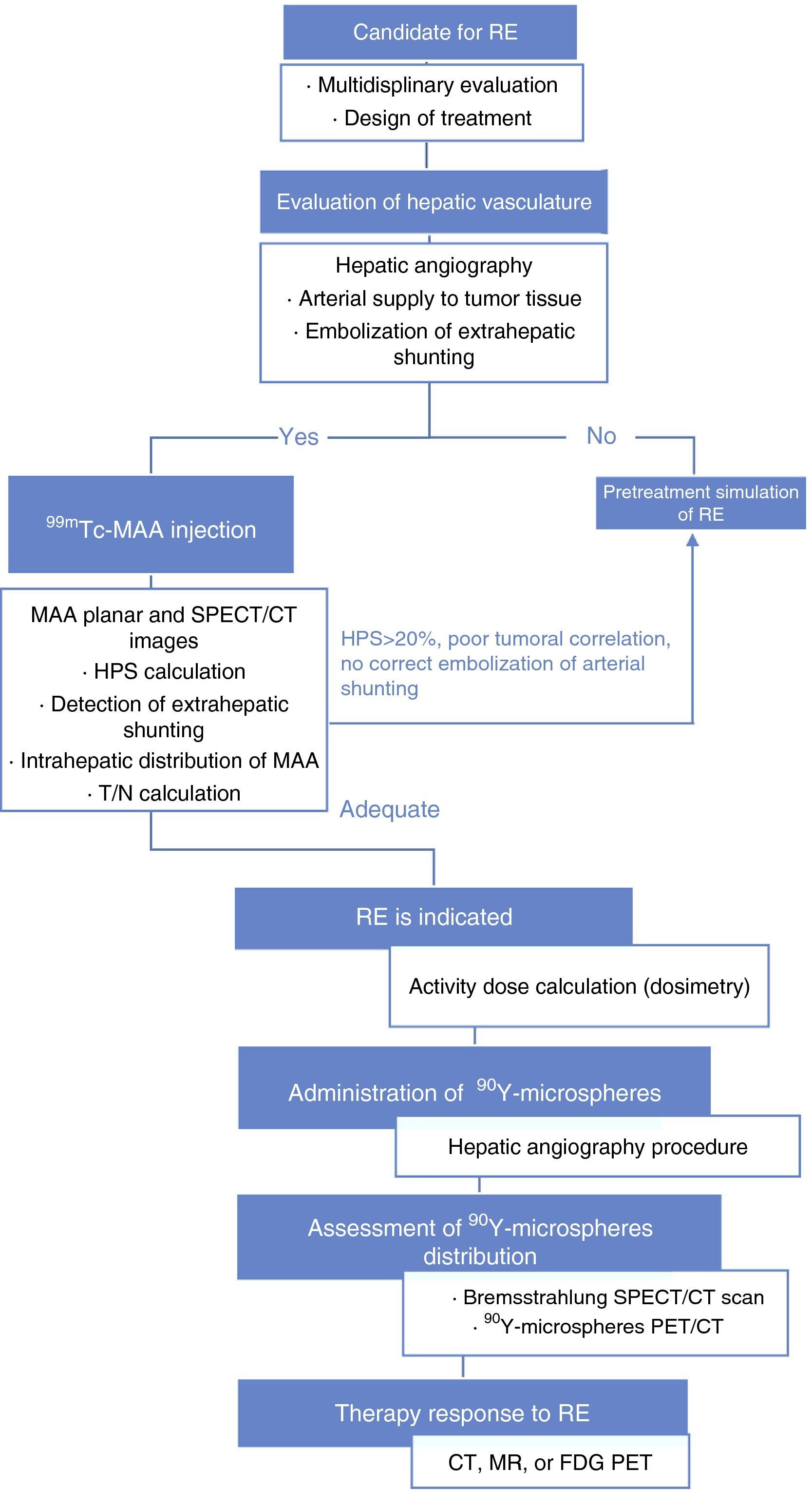 Radioembolization with 90Y-microspheres for liver tumors | Revista ...
