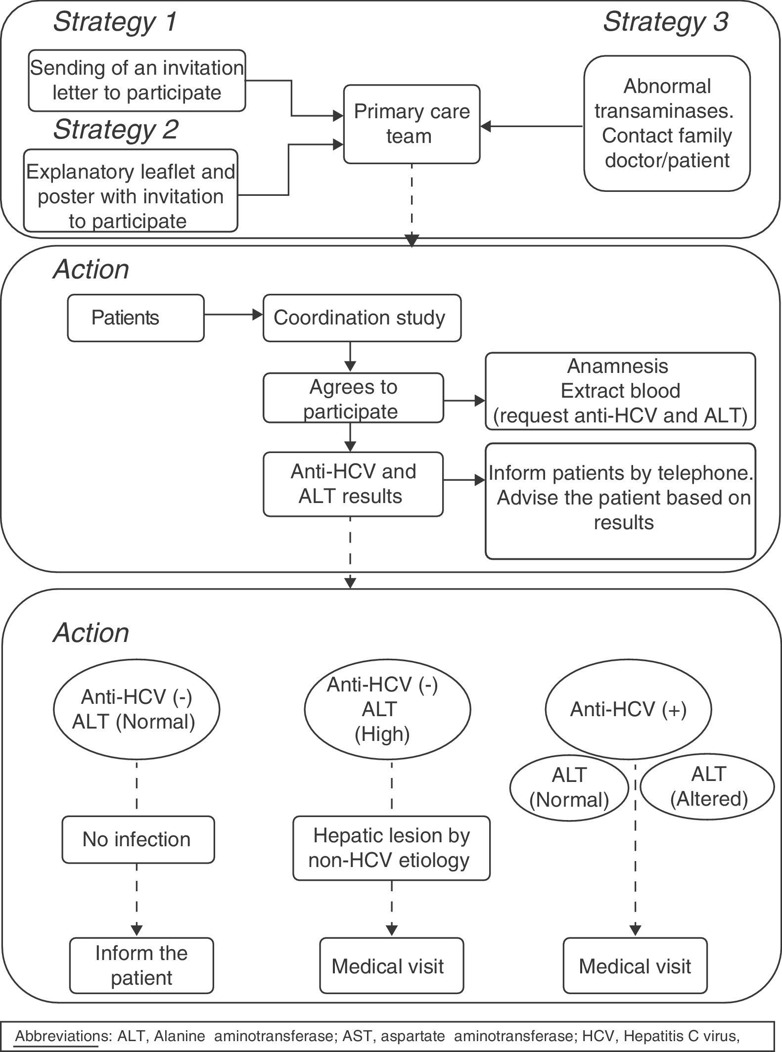 Strategies for the detection of hepatitis C viral infection in the ...