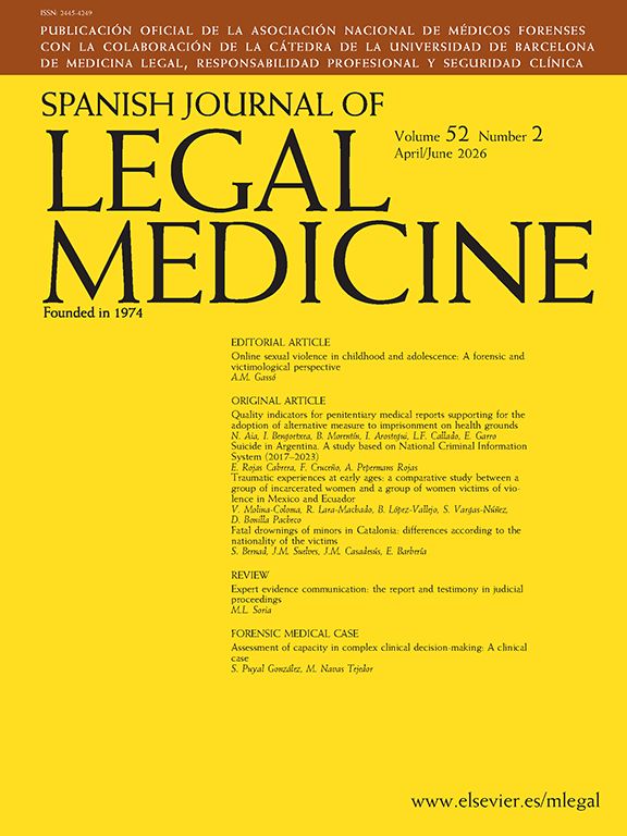 Fatal drownings of minors in Catalonia: differences according to the ...