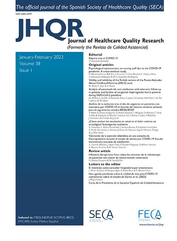 Journal of Healthcare Quality Research | Journal of Healthcare Quality ...